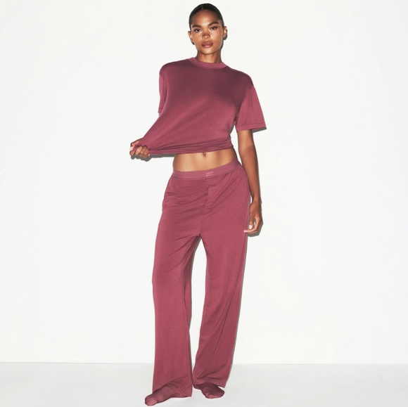 SKIMS | Pants & Jumpsuits | Skims Boyfriend Loose Pant | Poshmark